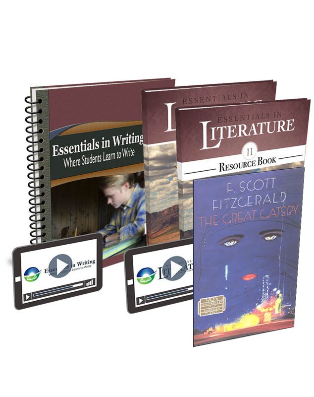 Essentials in Writing and Literature Level 11 Bundle with Online Video ...