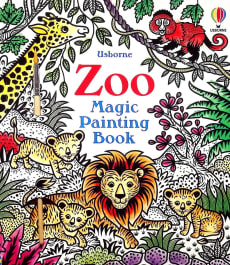 Zoo Magic Painting Book