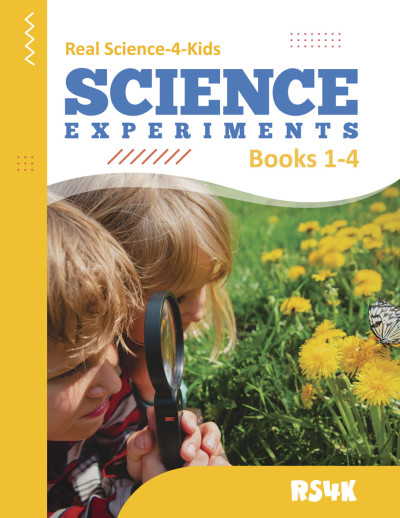 Real Science 4 Kids Science Experiments Books 1-4