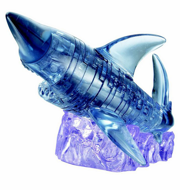 3D Crystal Puzzle - Shark
