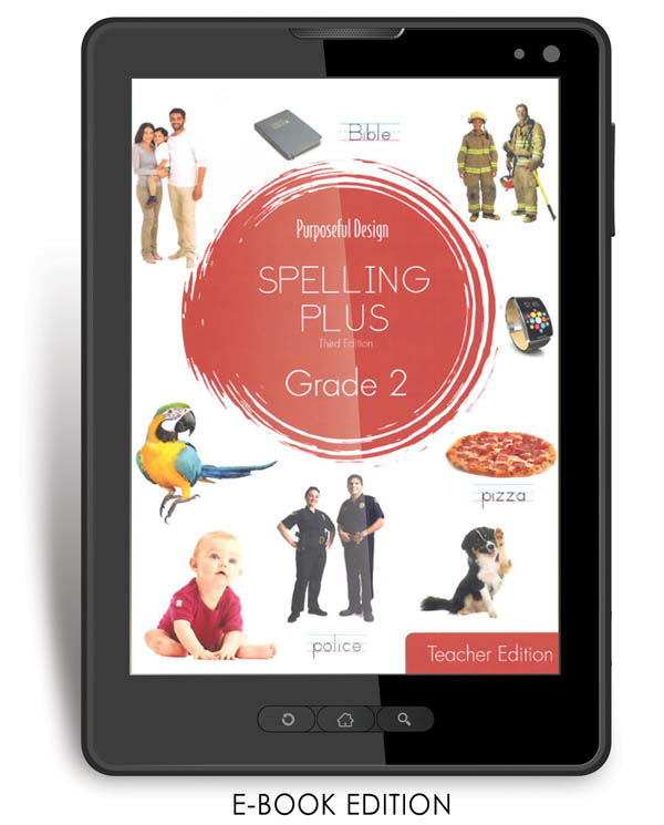 Purposeful Design Spelling Plus - Grade 2 Teacher Edition E-Book 1-year ...