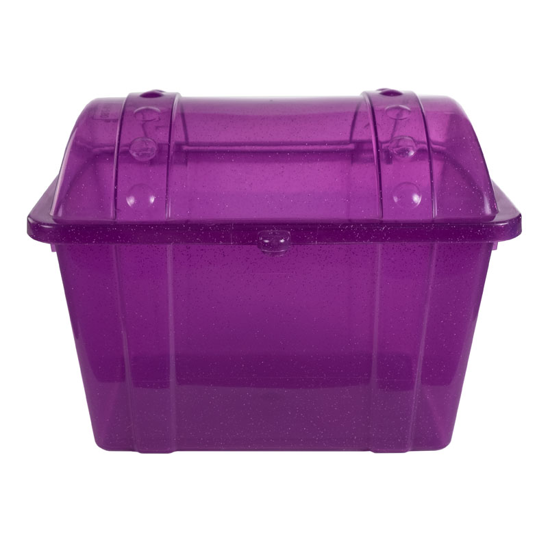 Junior Treasure Chest - Purple Sparkle