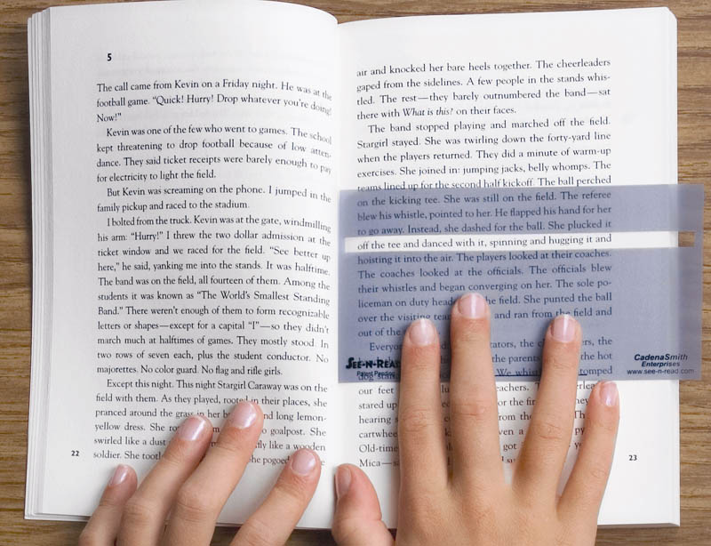 See-N-Read Reading Tool - Book Size (5 1/2" x 3") 3-pack