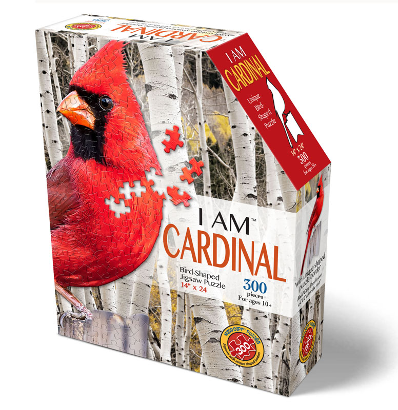I AM Cardinal Mini Puzzle 300 pieces (Madd Capp Mini Puzzles)