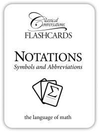 Math Flashcards Set 3: Notations - Symbols and Abbreviations