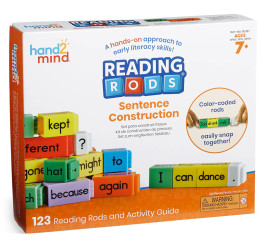 Reading Rods - Sentence Construction Cubes