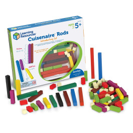 Cuisenaire Rods Introductory Set - 74 Wooden Rods