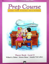 Alfred's Prep Course Level D Theory Book