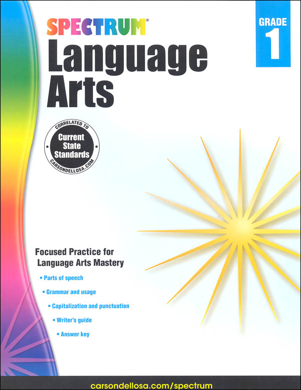 Spectrum Language Arts 2015 Grade 1