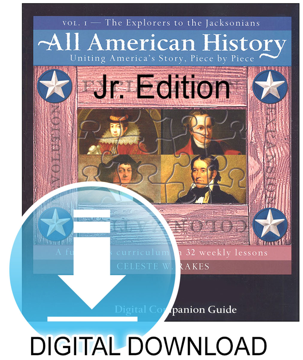 All American History Volume 1 Jr Digital Download
