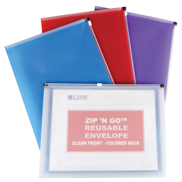Zip 'N Go Reusable Envelope