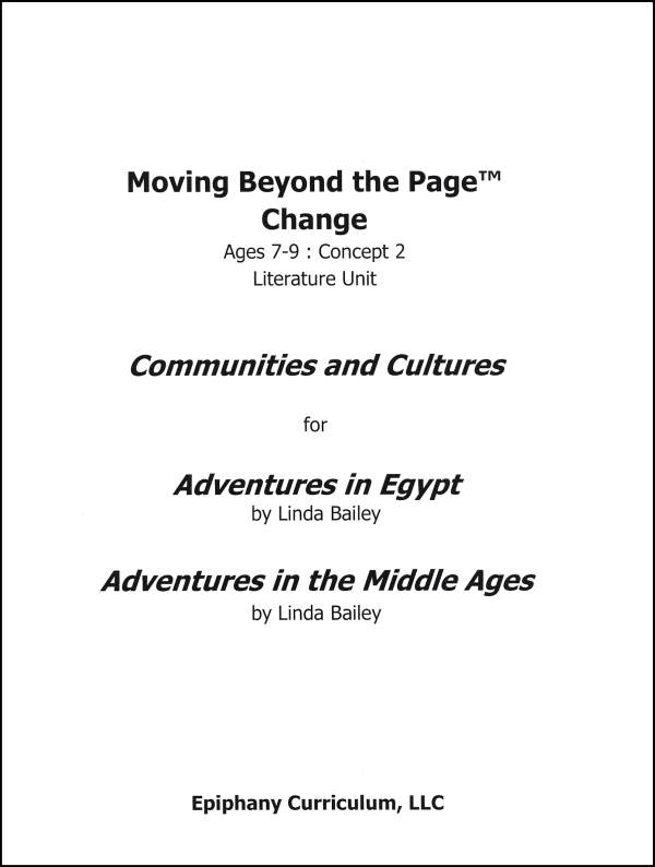 Communities and Culture - Additional Set of Student Activity Pages