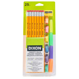 Dixon Variety Pack - #2 Pencils, Erasers, Pencil Grips