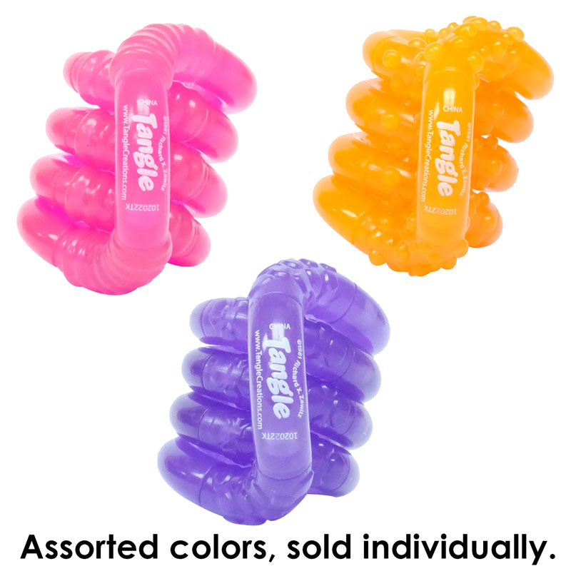 Tangle Jr. - Glow in the Dark - single (assorted colors)