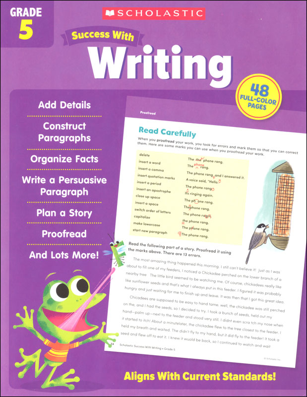 Writing Grade 5 (Scholastic Success With)