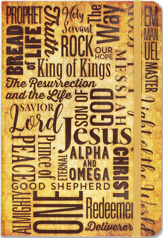 Names of Jesus A5 Dot Matrix Notebook