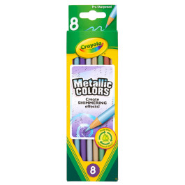 Crayola Metallic Colored Pencils 8 Count