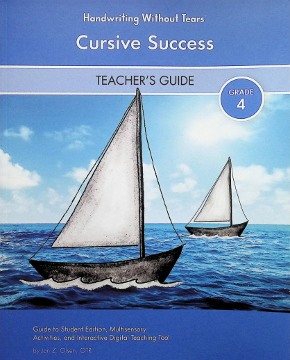 Cursive Success 2025 Edition Teacher's Guide | Handwriting Without Tears