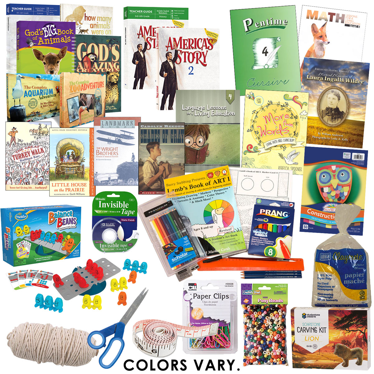 Charity Christian Academy Grade 4 Resources
