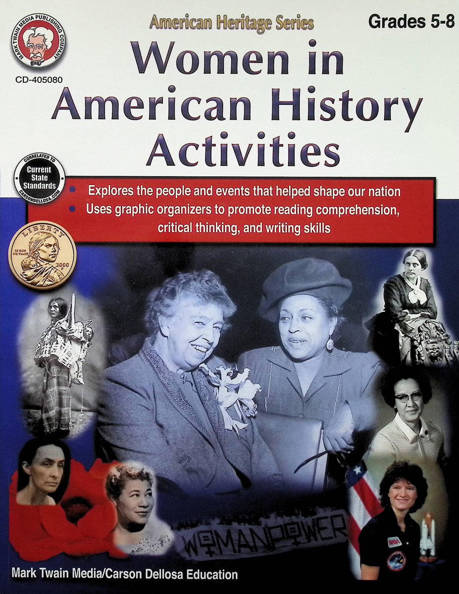 Women in American History Activities (American Heritage Series)