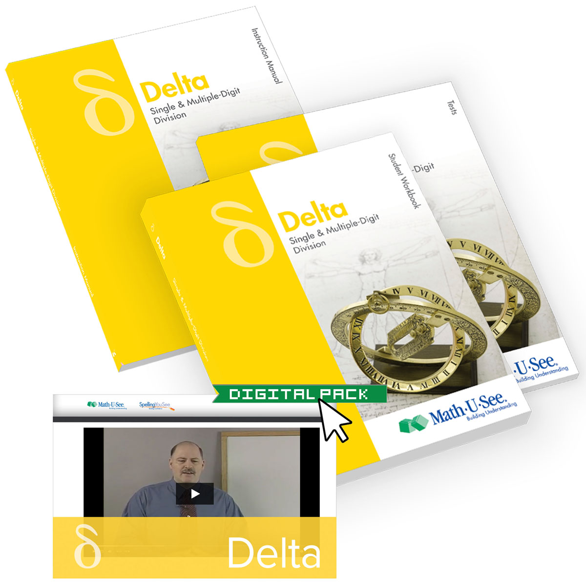 Math-U-See Delta Set (no Integer Blocks)