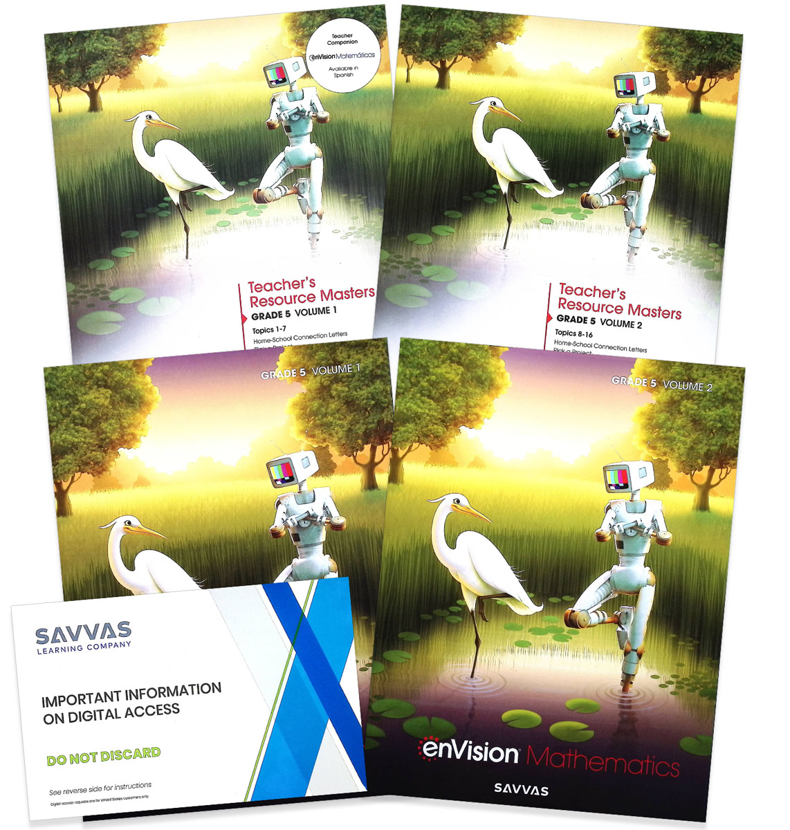 enVisionMath Homeschool Bundle - Grade 5 (2020 edition)