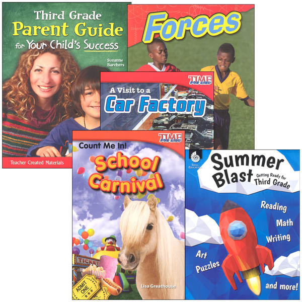 Learn-at-Home Summer STEM Bundle with Parent Guide Grade 3