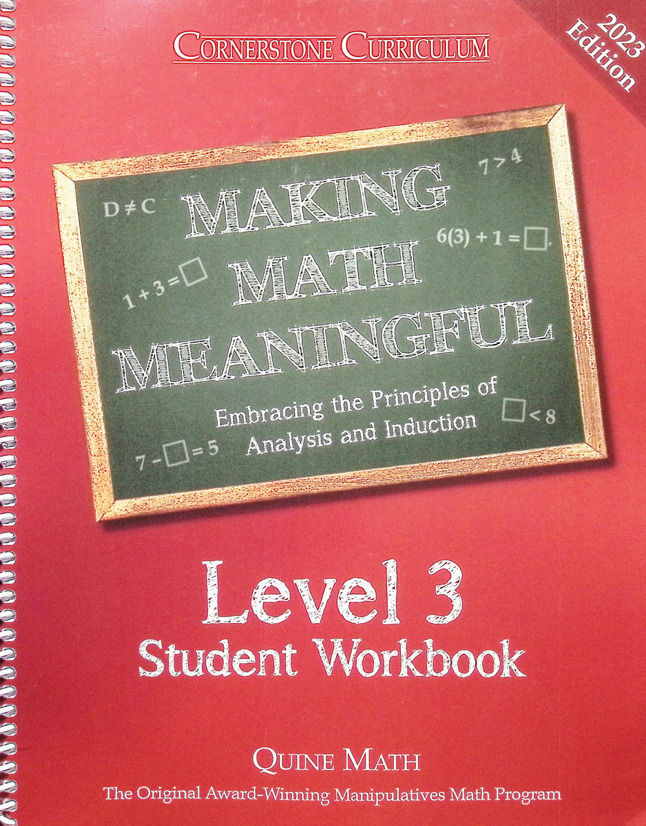 Making Math Meaningful 3 Student Workbook (Revised Edition)