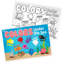 Colors Under the Sea Remarkable Activity Mat