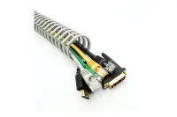 Flexible Spiral Wall Mount Cable Holder | Package of 100