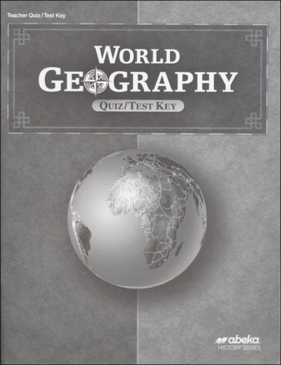 World Geography Quiz and Test Key