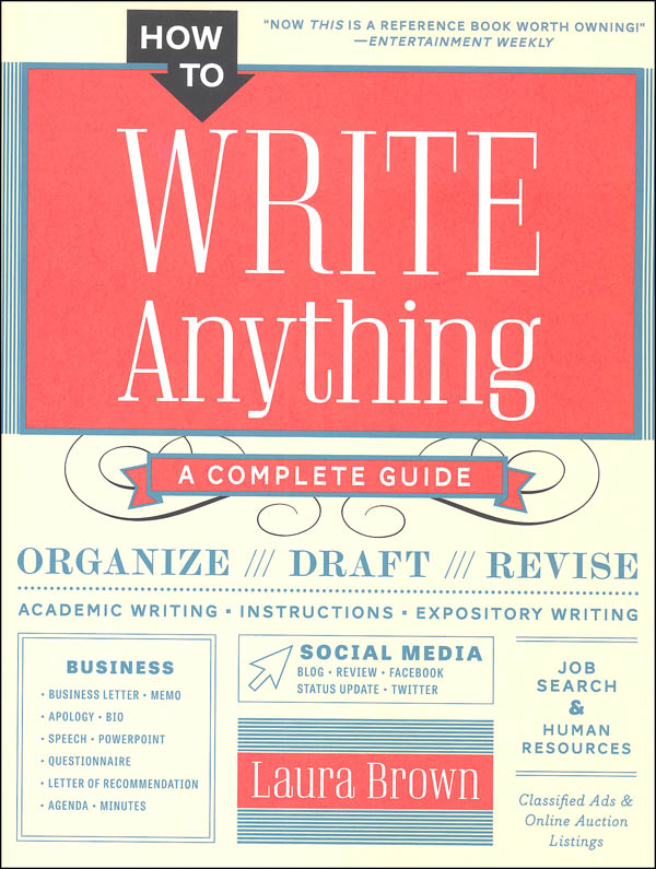 How to Write Anything - A Complete Guide