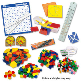 Manipulative Kit K-3 (Basic Plastic Pattern Blocks, NO Optional Items)