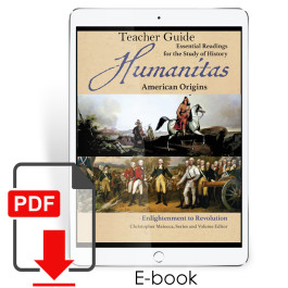 Humanitas: American Origins Volume 1 Teacher's Guide PDF E-book