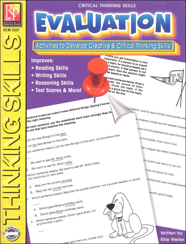 Evaluation (Critical Thinking Skills)