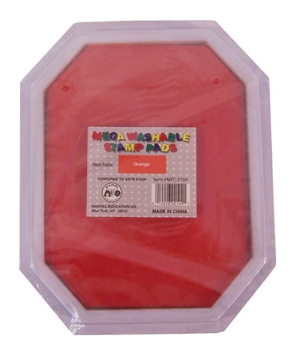 Mega Orange Stamp Pad