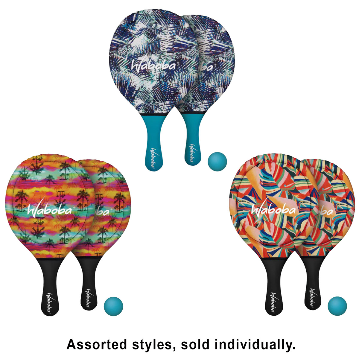 Waboba Classic Water Paddle Ball Set (assorted colors)