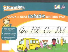 Quick & Neat Cursive Writing Pad (Channie's Handwriting )