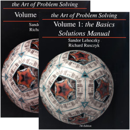 Art of Problem Solving Volume 1: The Basics Text & Solutions