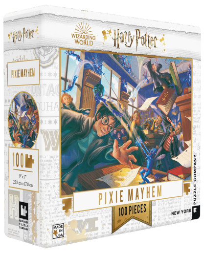 Pixie Mayhem Mini Puzzle (Harry Potter) - 100 piece