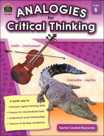 Analogies for Critical Thinking Grade 6