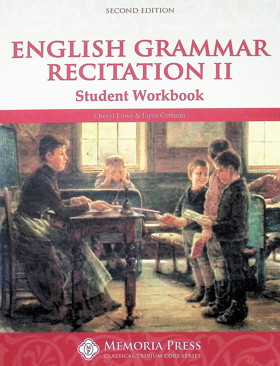 English Grammar Recitation Workbook II Student Book, Second Edition
