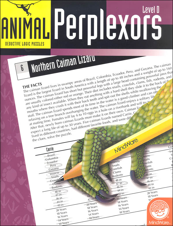 Animal Perplexors Level D