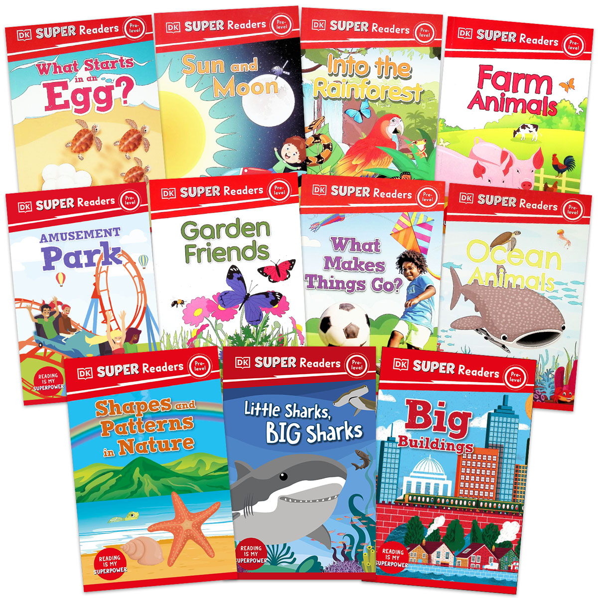 DK Super Reader Pre-Level 1 Package