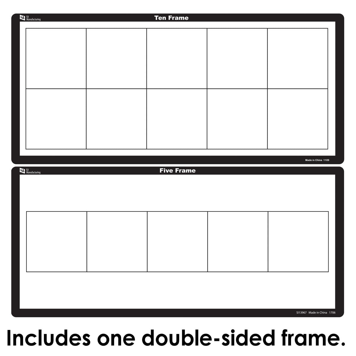 Blank Tens Frames
