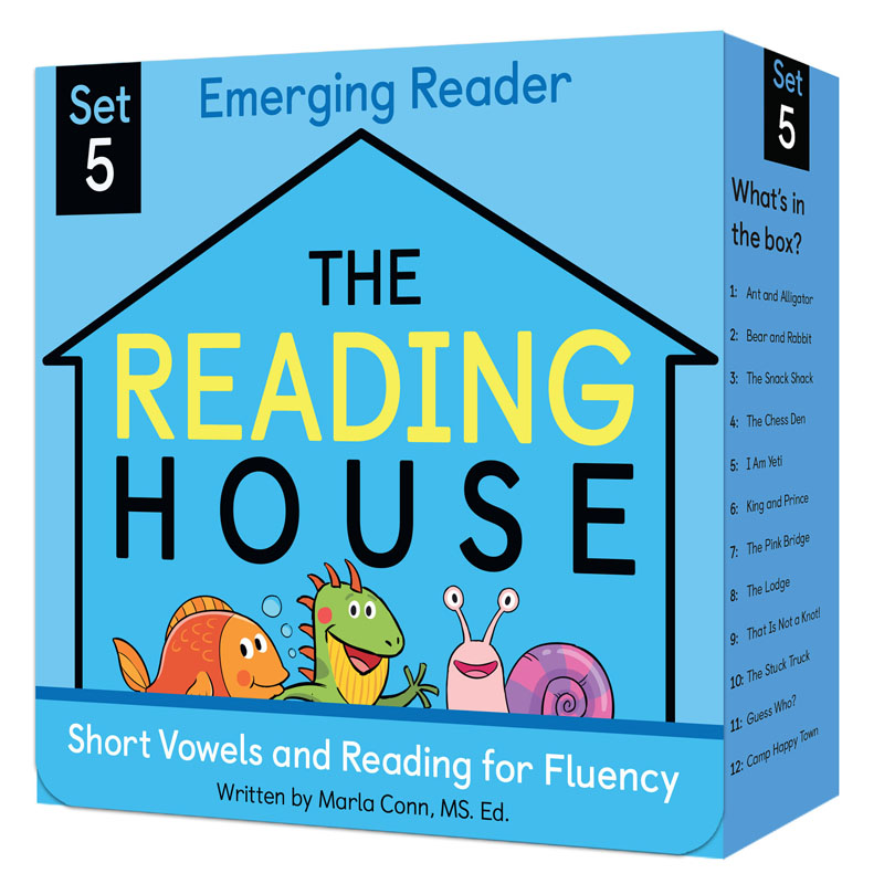 Reading House Set 5: Short Vowels and Reading for Fluency