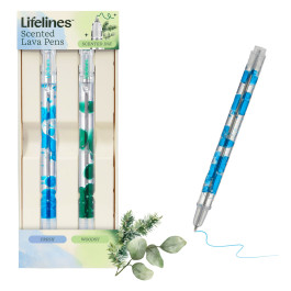 Lifelines Lava Pens Green and Blue (set of 2)