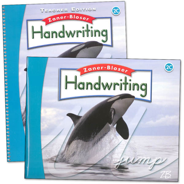 Zaner-Bloser Handwriting Grade 2C Homeschool Bundle-Student Edition ...
