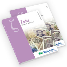Math-U-See Zeta Student Workbook and Tests