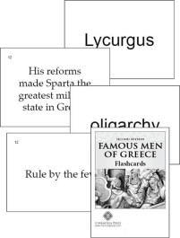Famous Men of Greece Flashcards Second Edtn